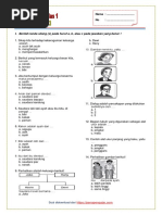 LKPD Dan SOAL EVAL KELAS 1 MATERI ARAH MATA ANGIN | PDF