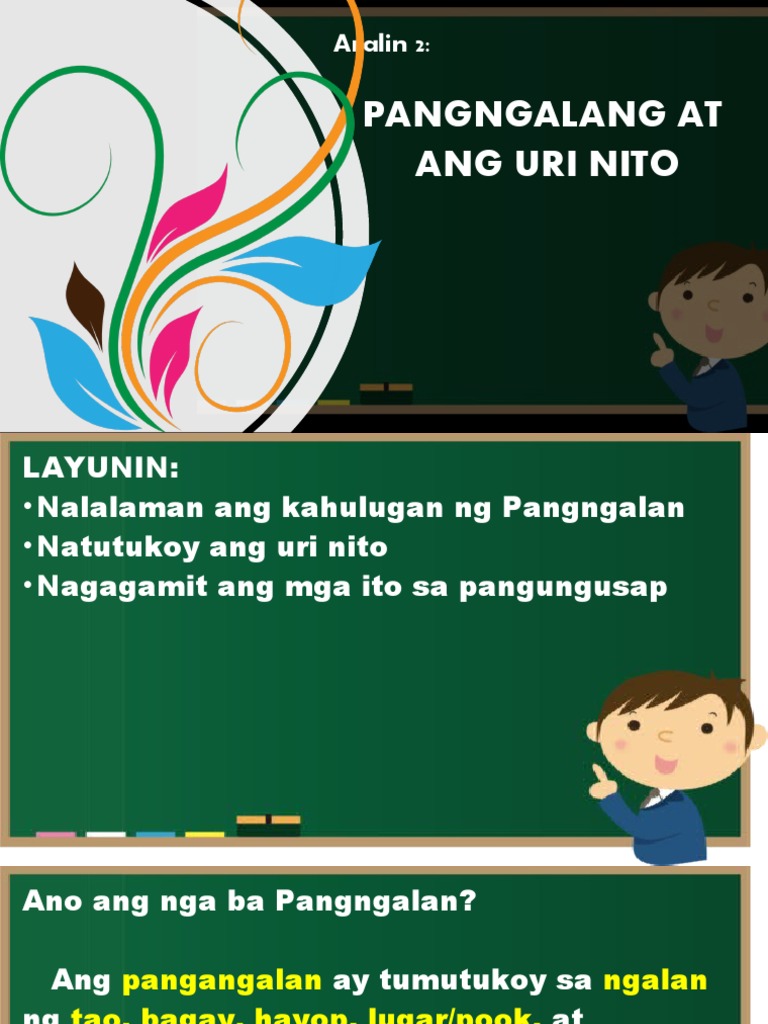 Pangngalan at Mga Uri Nito | PDF