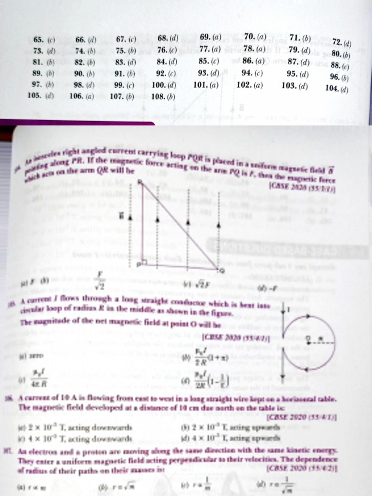 Moving Charges and Magnetism | PDF | Magnetic Field | Electron