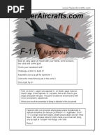 Flyable Paperaircraft F-35 | PDF
