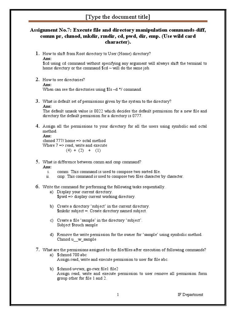 Practical No 7 (OSY) | PDF | Utility Software | Unix