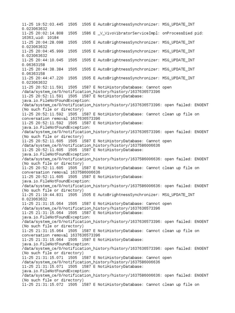 Log Pdf Java Programming Language Android Operating System 4946