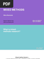 Mixed Methods Appraisal Tool (Mmat) | PDF | Qualitative Research ...