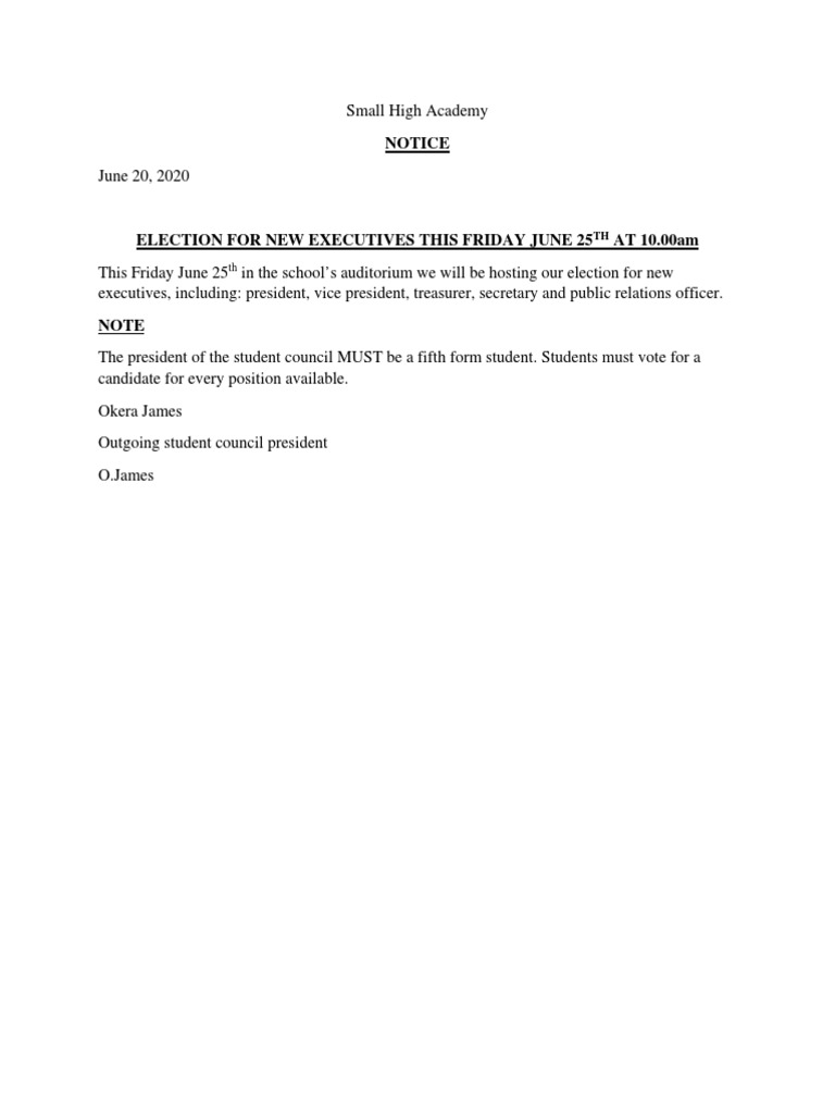 Notice English A PDF | PDF