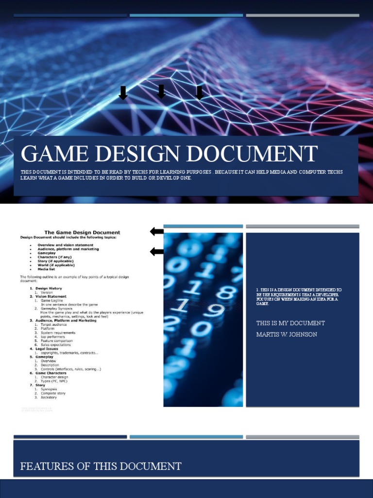 Game Design Document Overview | PDF
