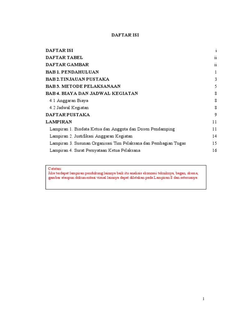 Template PKM Penerapan IPTEK | PDF