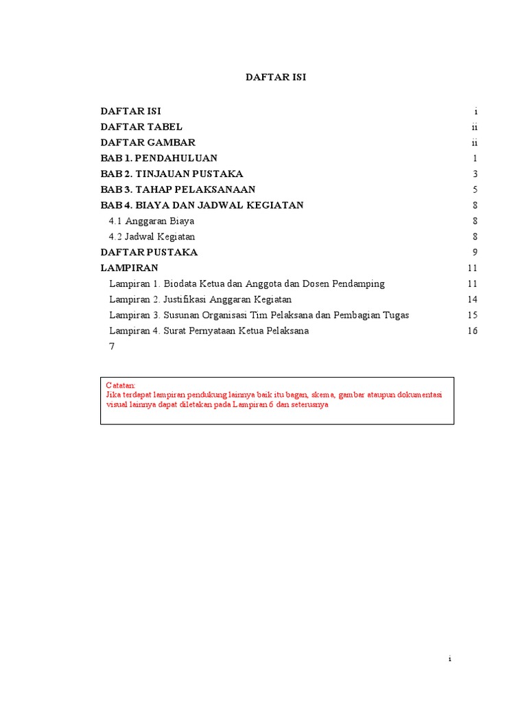 Template PKM Karsa Cipta | PDF