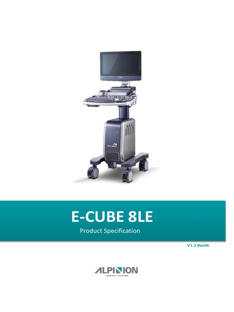 (Product Specification Sheet) E-CUBE 8LE Rev06 | PDF | Computer Monitor ...