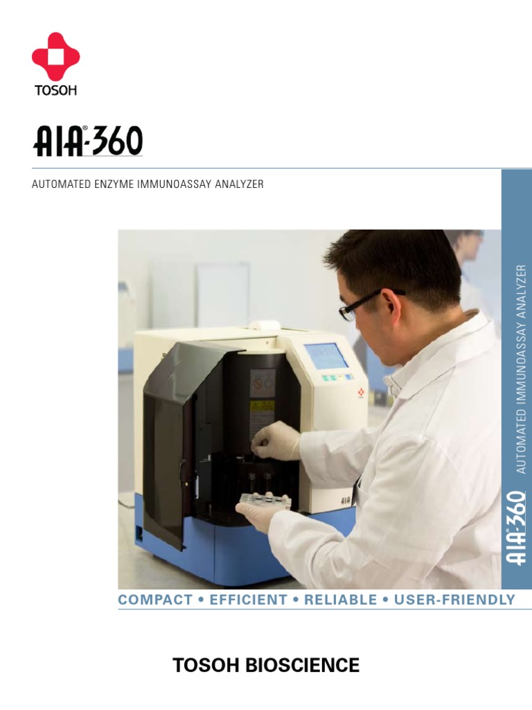Tosoh Bioscience: Automated Enzyme Immunoassay Analyzer | PDF