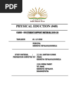 Class 12 Physical Education Explained Mind Map 2025 26 | PDF | Physical ...