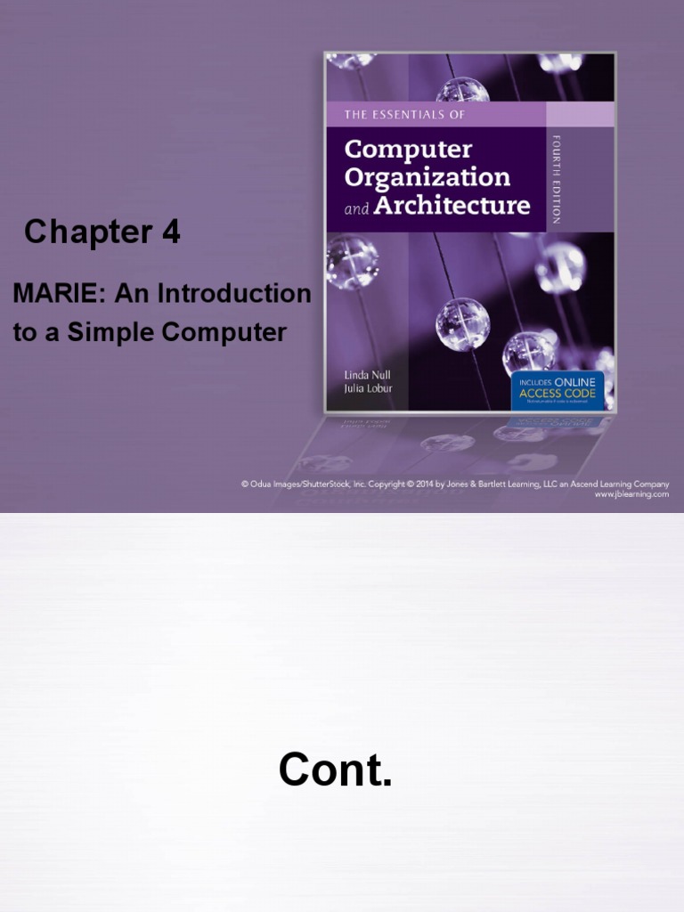 MARIE: An Introduction To A Simple Computer | PDF | Assembly Language | Input/Output
