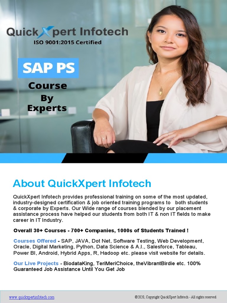 About Quickxpert Infotech: - Sap, Java, Dot Net, Software Testing, Web ...