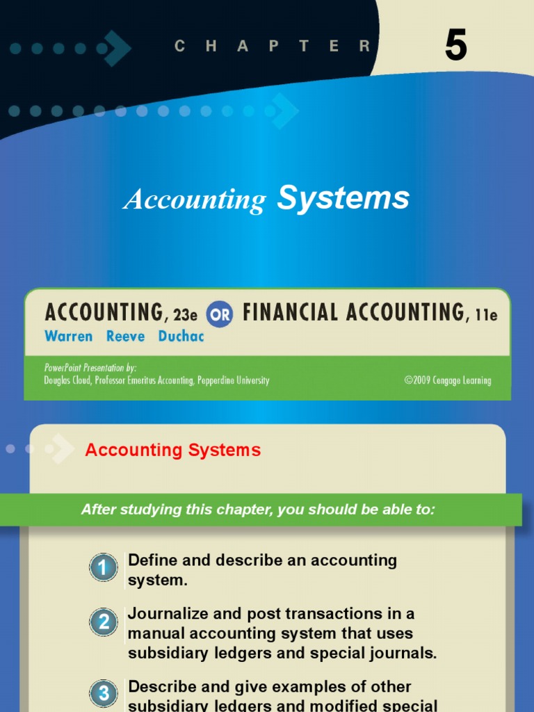 Accounting Systems | PDF | Debits And Credits | Financial Services