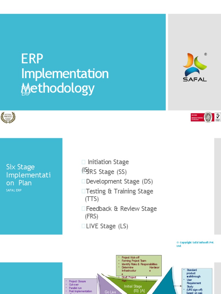 ERP Implementation Methodology - New | PDF | Enterprise Resource ...