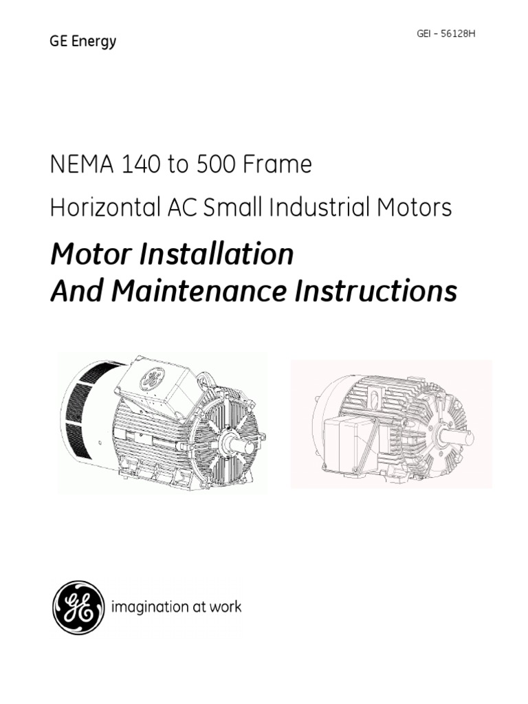 Motor Installation & Maintenance Instructions | PDF