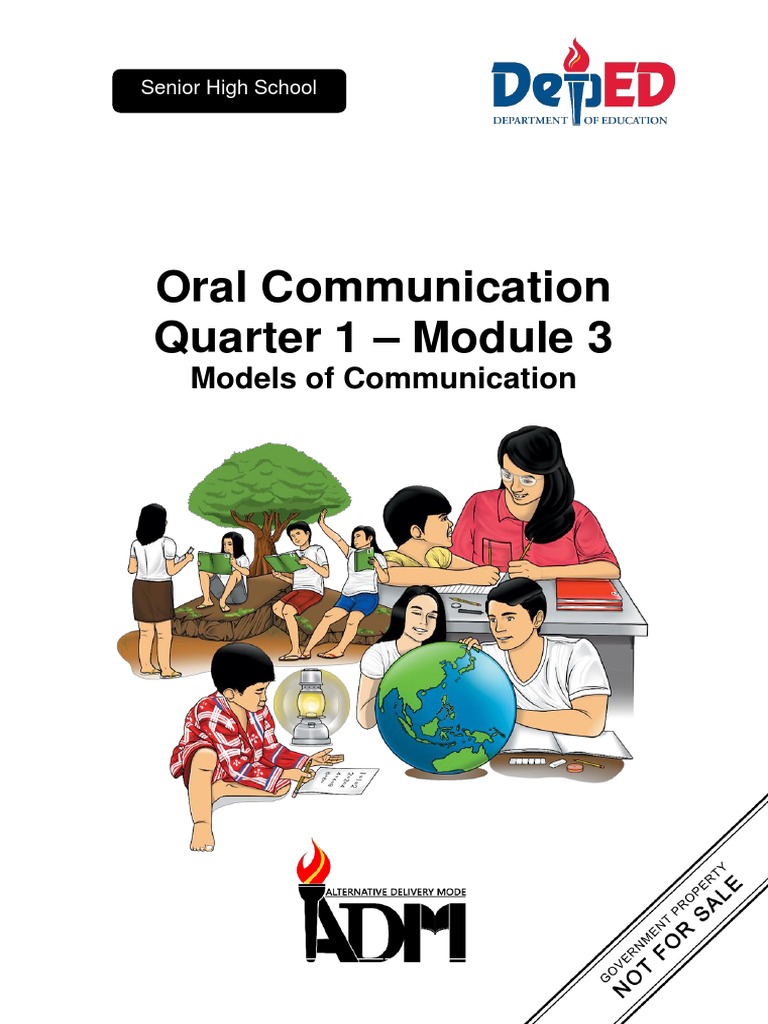 Oral Communication Module 3 Models of Communication Final | PDF
