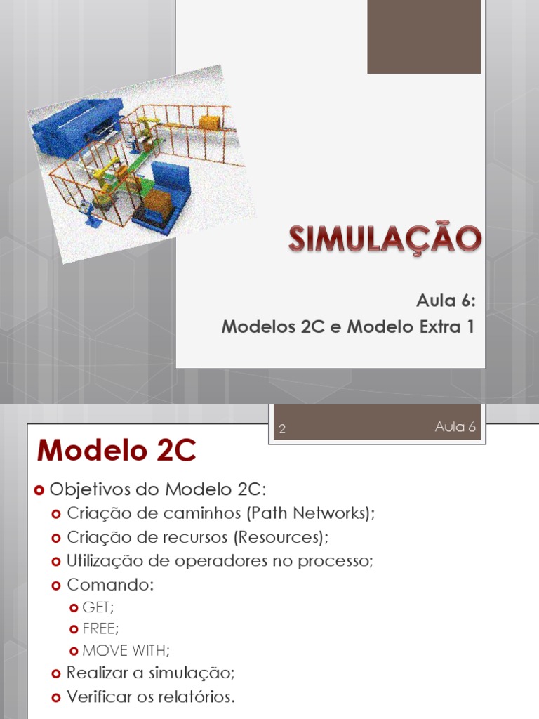 Aula 6 - Modelo 2C e Modelo Extra 1 | PDF | Informática