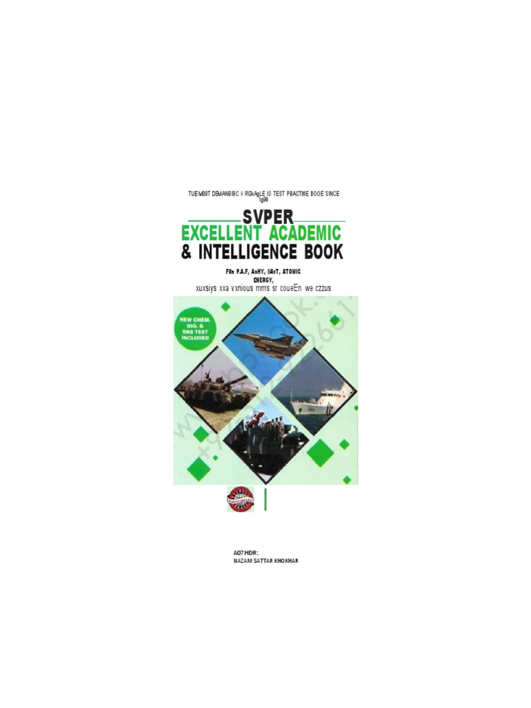 Super Excellent Academic Amp Intelligence Book 2019 by Nazam Sattar ...
