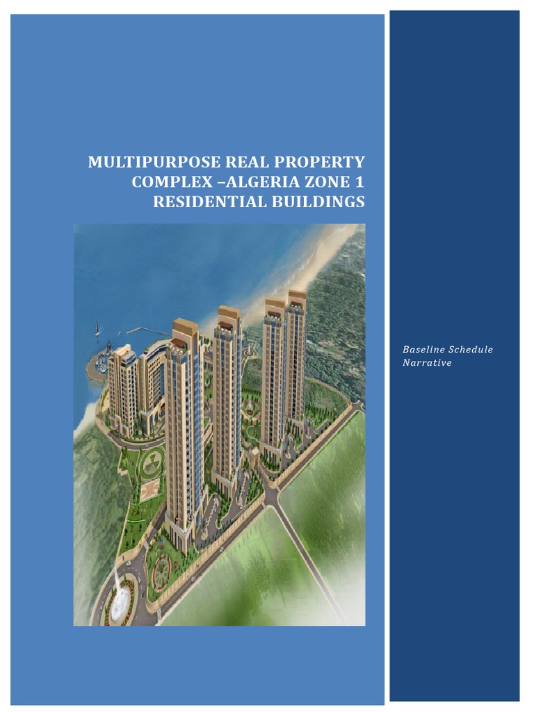 Revised Schedule Narrative | PDF | Economic Sectors