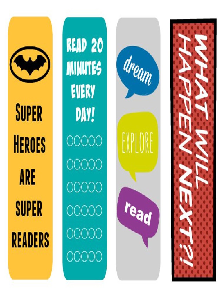 Printable Bookmarks | PDF