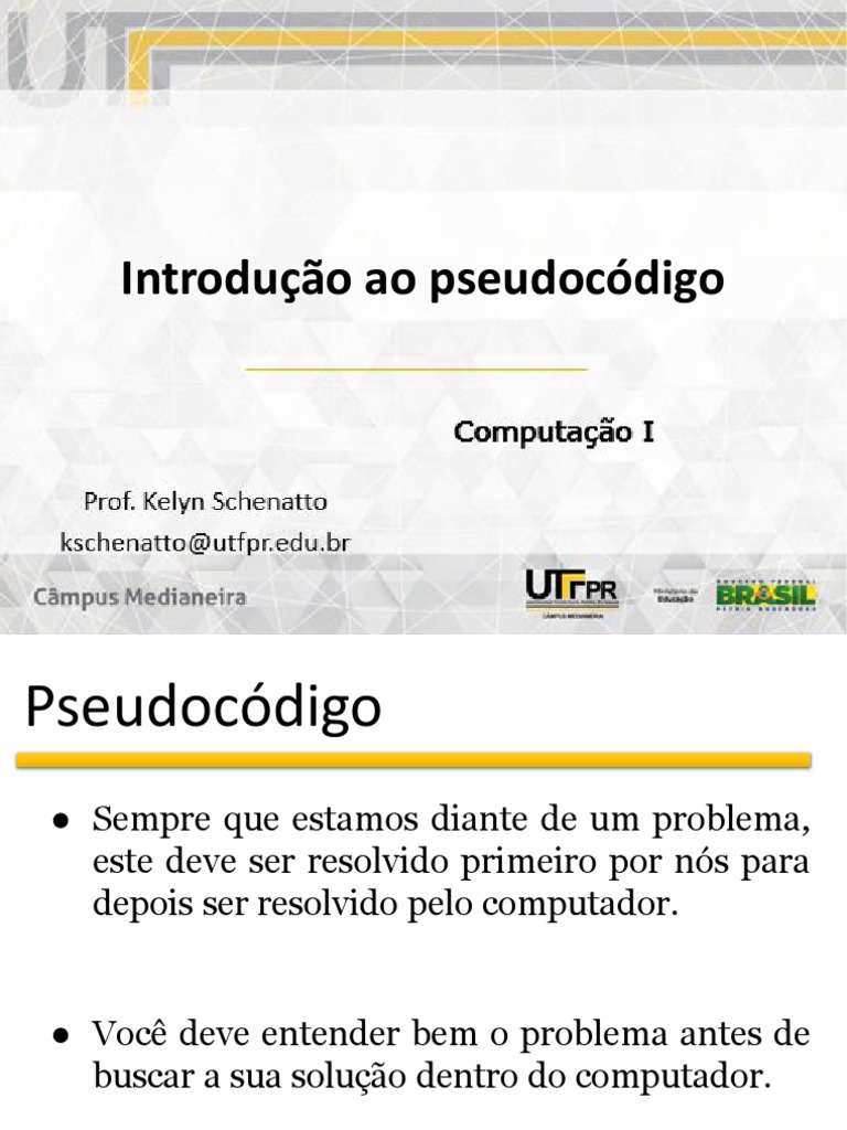 Introdução ao Pseudocódigo: Uma abordagem passo-a-passo para entender ...