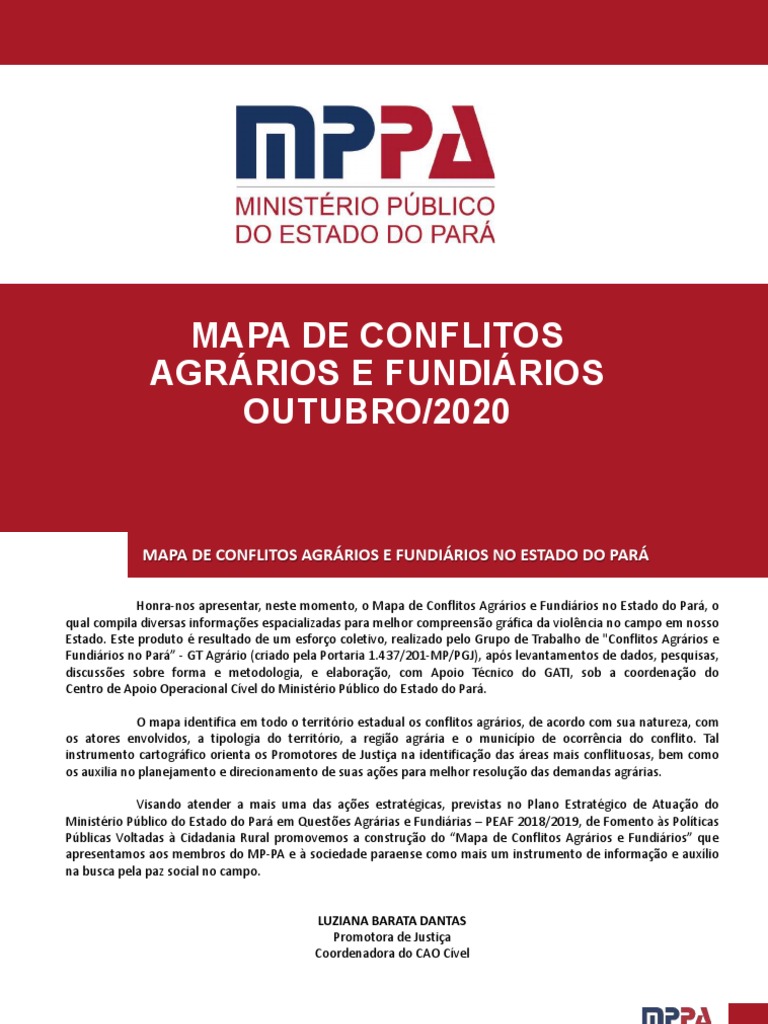 Mapa de Conflitos Agrarios e Fundiarios - Compressed | PDF