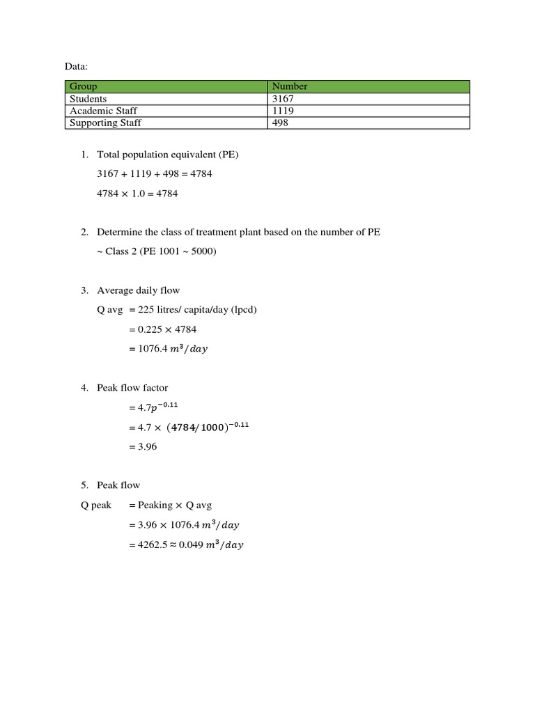 Calculation Bar Rack | PDF