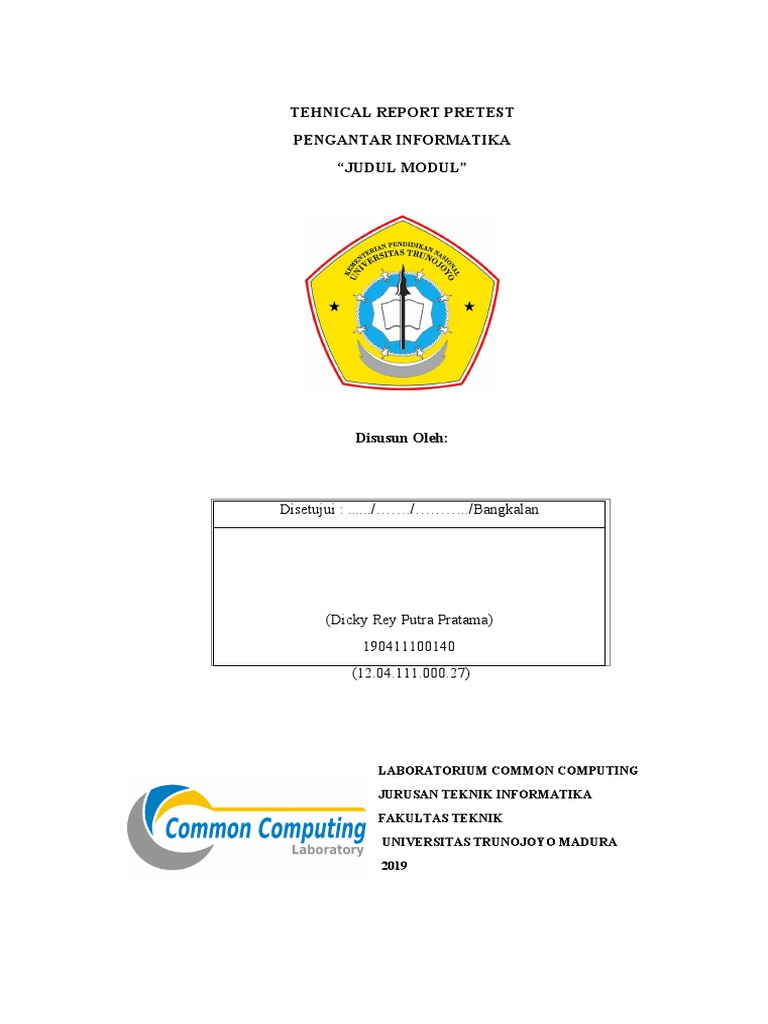Dicky Rey Putra Pratama - MODUL 1 | PDF