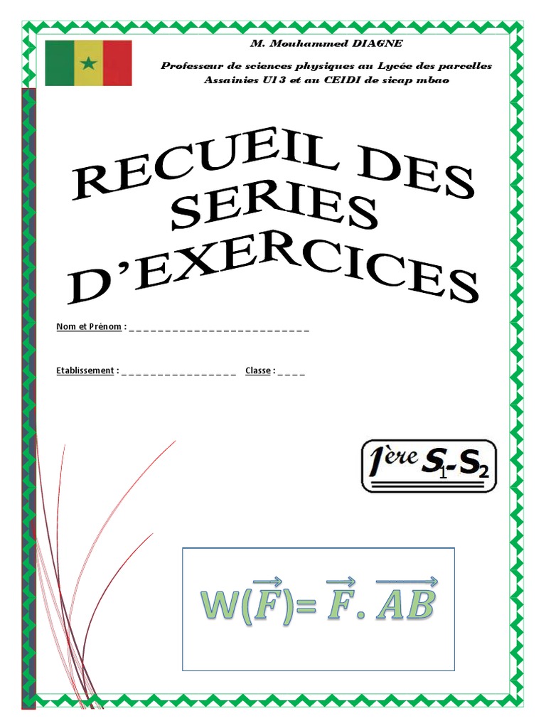 Fascicule 1s | PDF | Pendule (physique) | Obliger
