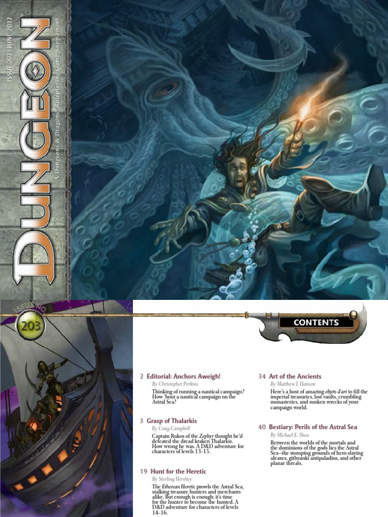 Dungeon Magazine 203 | PDF