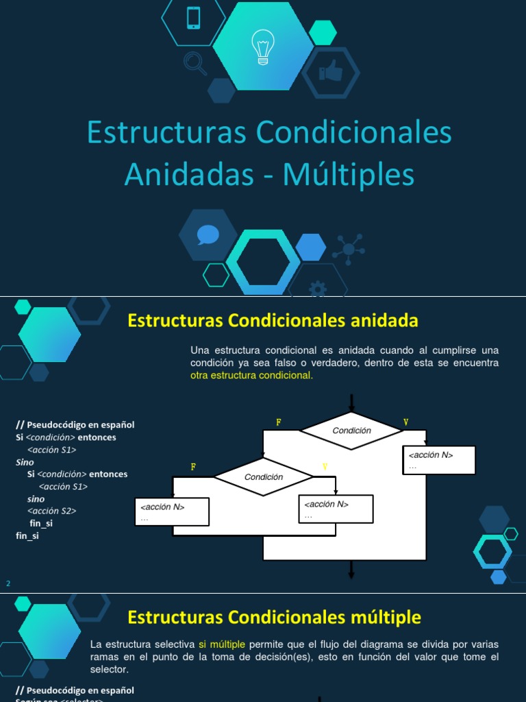 Estructuras Condicionales Multiples | Descargar gratis PDF ...