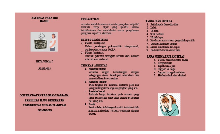 Leaflet Ansietas | PDF