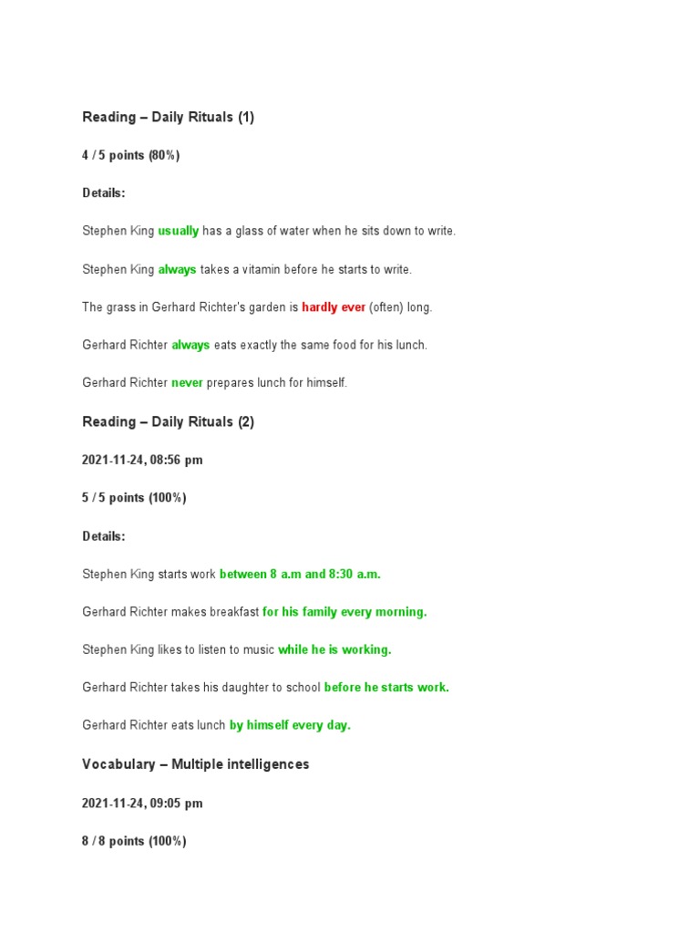 Am Jetstream Pre-Int A L Unit 1 Lesson2 | PDF | Home & Garden