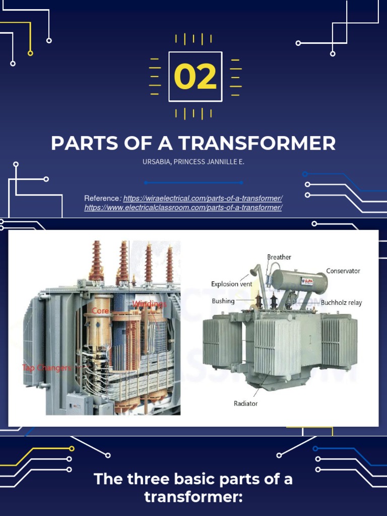Parts of A Transformer | PDF | Transformer | Inductor