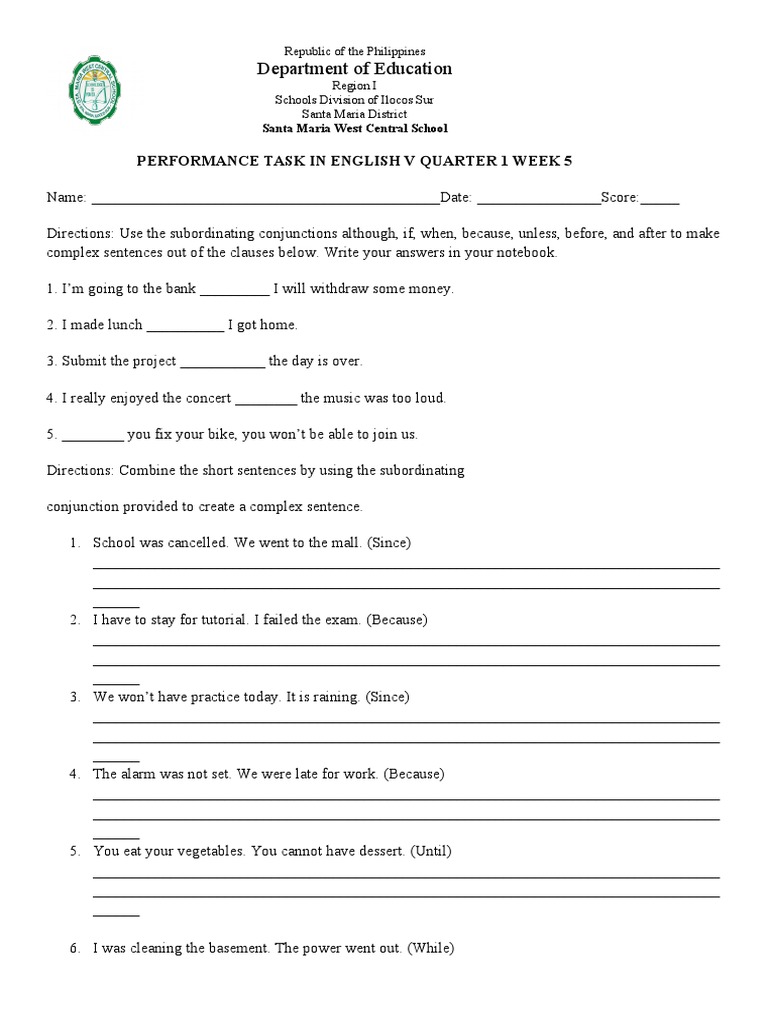 Performance Task Week 5 | PDF