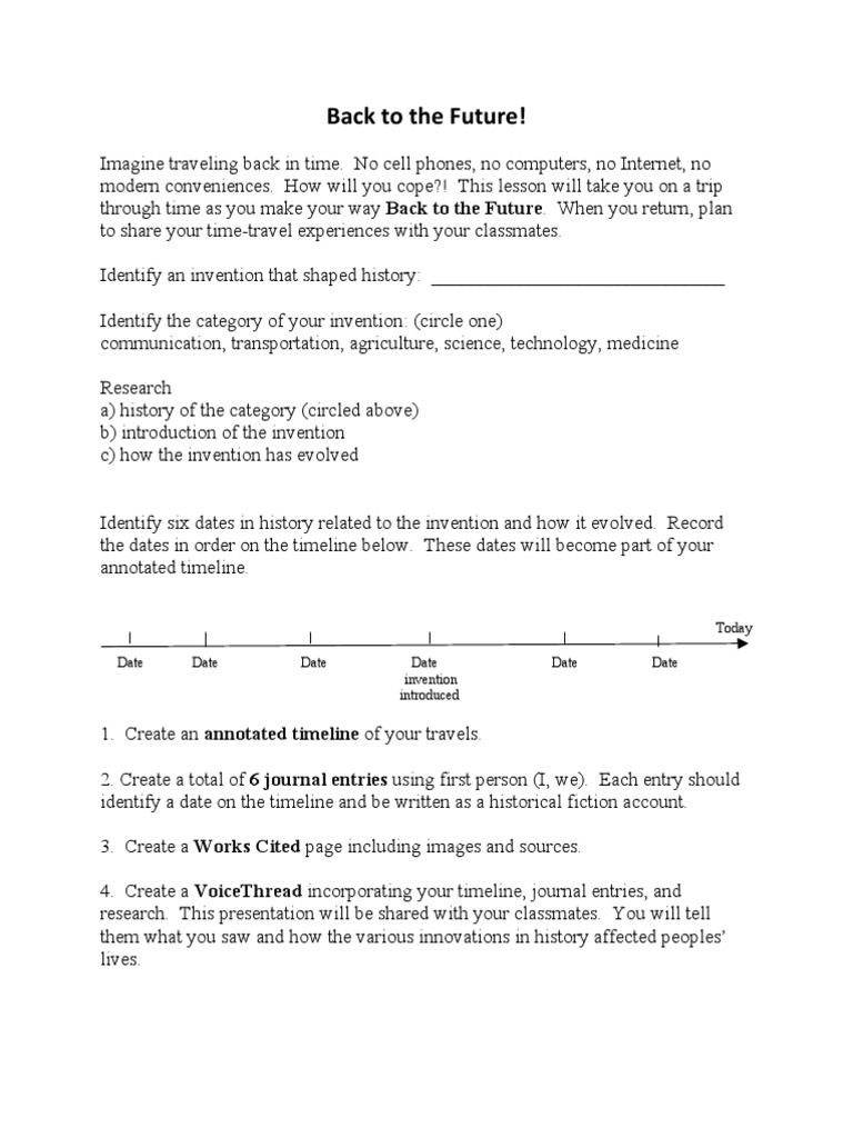 Future Handout | PDF | Citation | Science And Technology