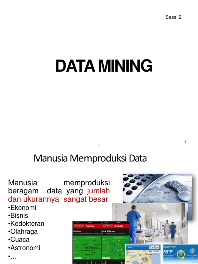 Pertemuan 2 - Data Mining | PDF