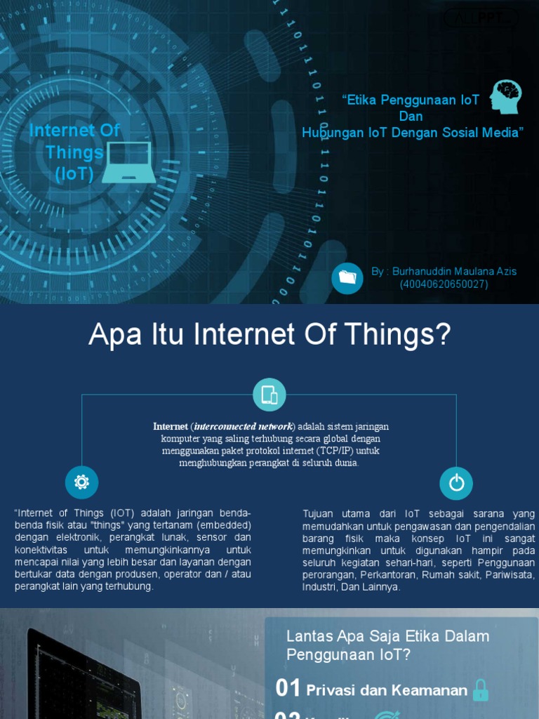 Internet of Things (Iot) : "Etika Penggunaan Iot Dan Hubungan Iot ...
