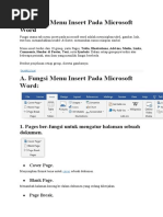 Fungsi Menu Design Pada Microsoft Word | PDF
