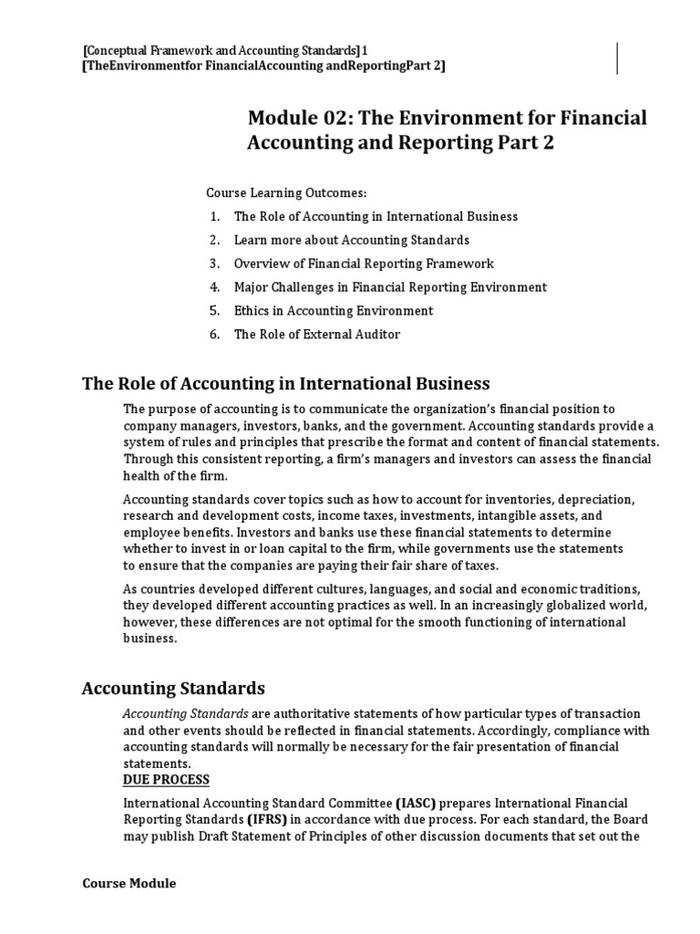 Financial Accounting and Reporting 02 | PDF | Accounting | Audit