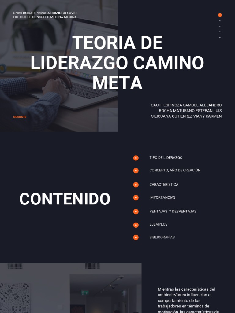 Liderazgo Camino Meta | PDF | Liderazgo | Motivación