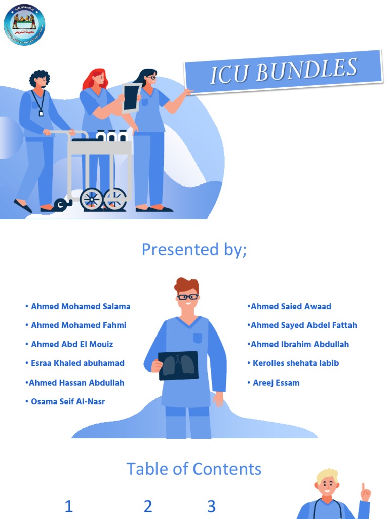 ICU Bundles Dr-Doha | PDF | Clinical Medicine | Medical Specialties