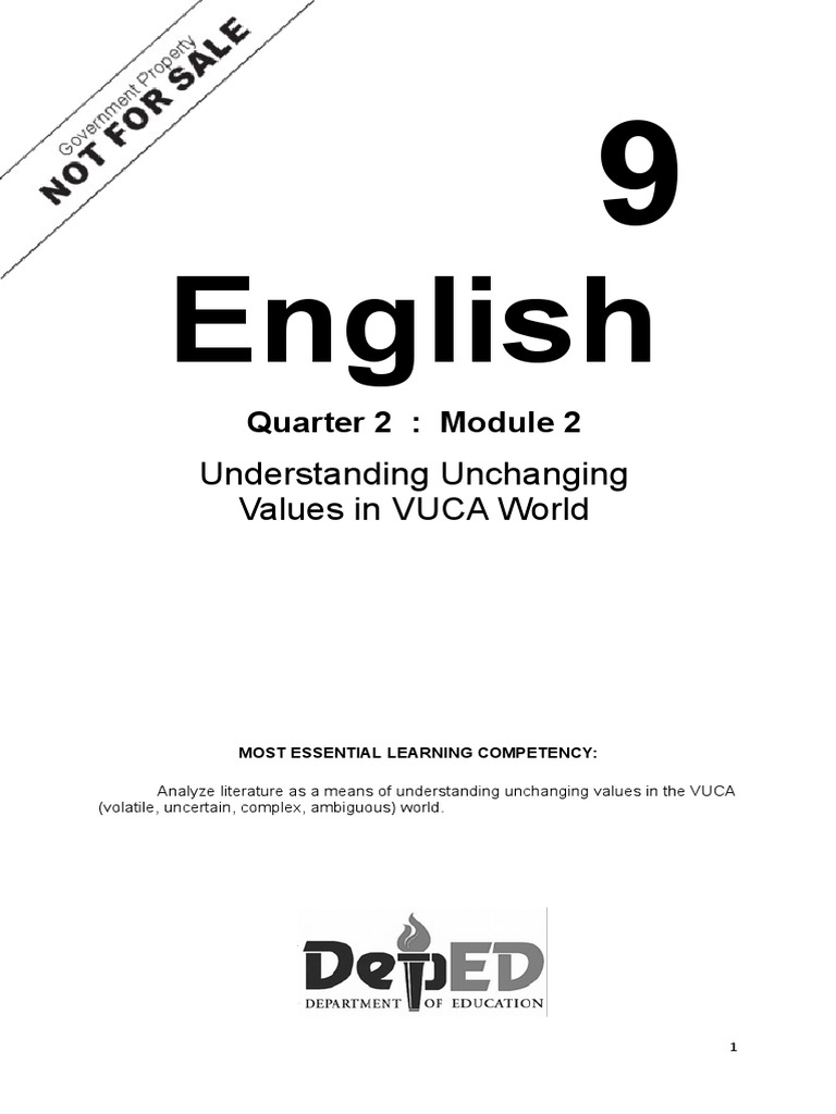 English 9 Q2 Week 2 | PDF