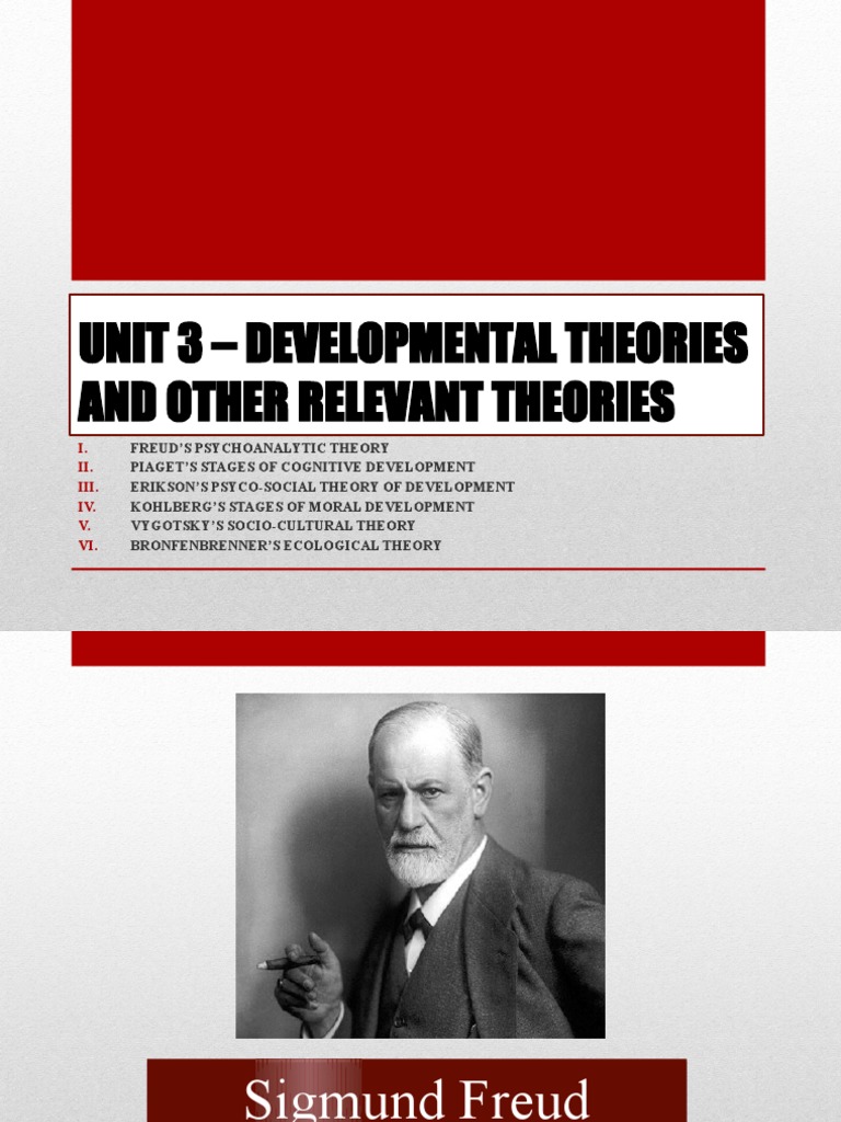 Key Developmental Theories Overview | PDF | Id | Cognitive Development