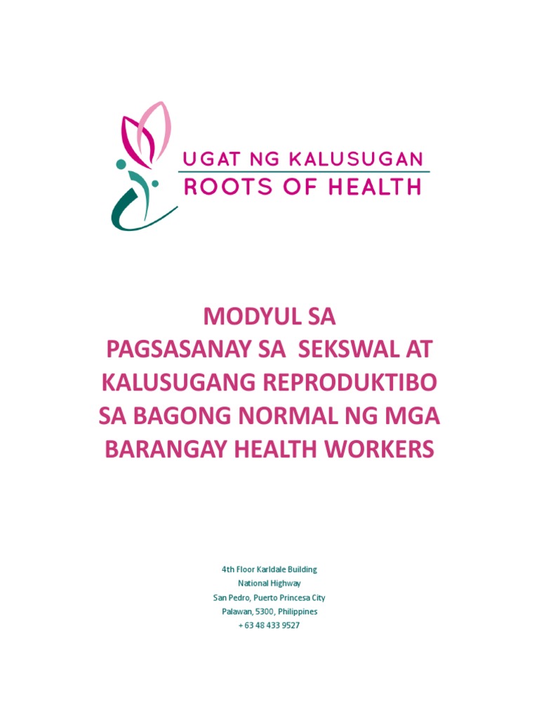 UNK Barangay Health Worker Training Module | PDF