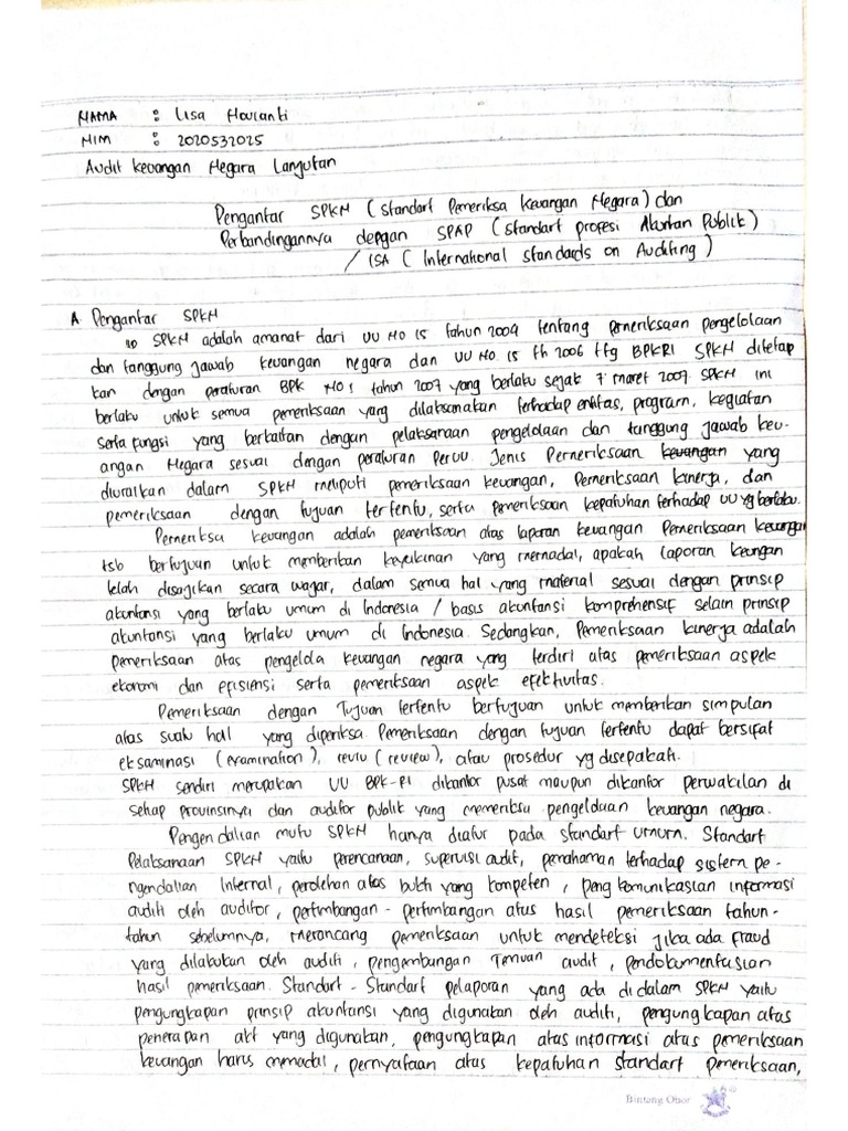 Resume 1 Lisa Novianti 2020532025 | PDF