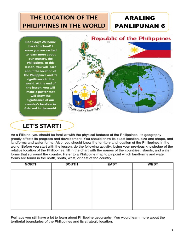 Philippine Geography and Location Overview | PDF | Philippines