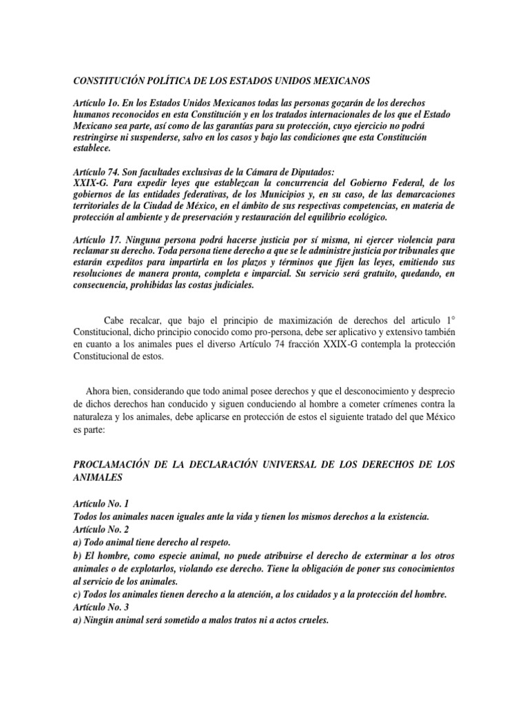 Constitución Política de Los Estados Unidos Mexicanos | PDF | México ...