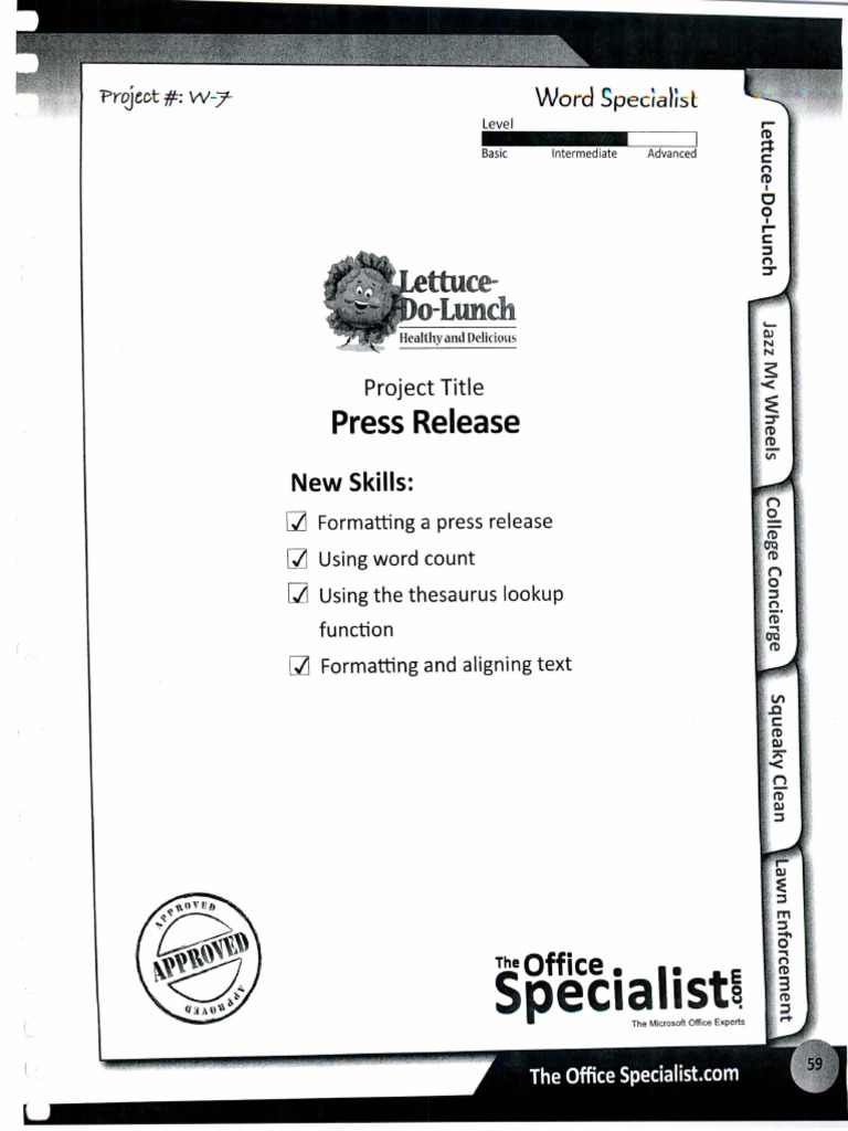 Ws Word Project 7 | PDF | Menu | Microsoft Word