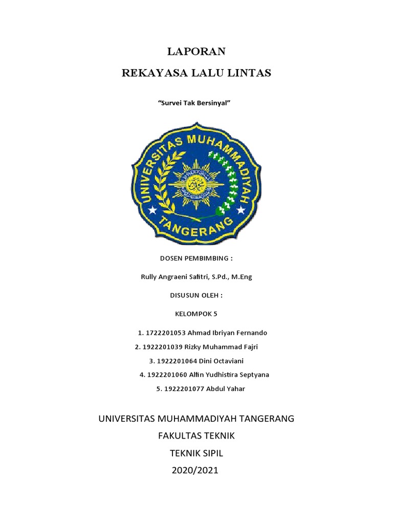 LAPORAN RLL SURVEI TAK BERSINYAL New | PDF